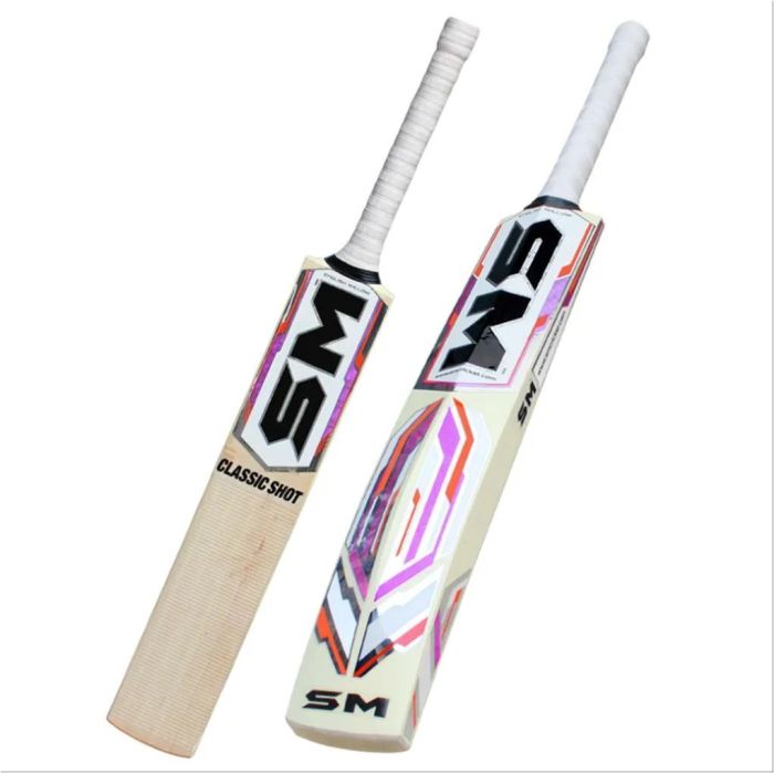 SM Classic Shot English Willow Cricket Bat - Khelsales.com